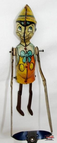 1939 Marx Co. "Pinocchio The Acrobat" Tin Wind-up Toy – Southwest ...